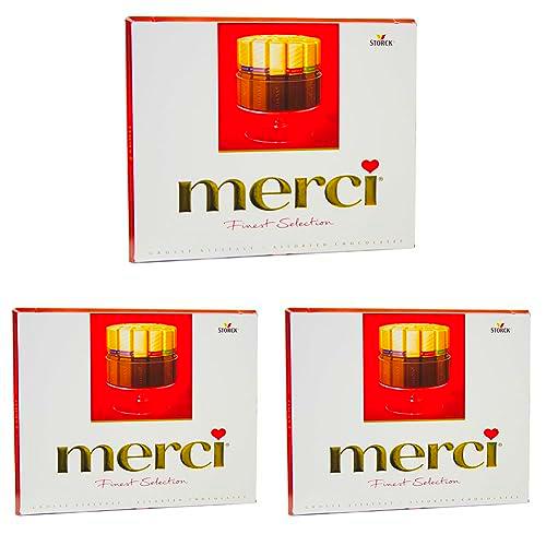 merci Finest Selection Gran Variedad (1 x 250 g), caja de bombones para ...